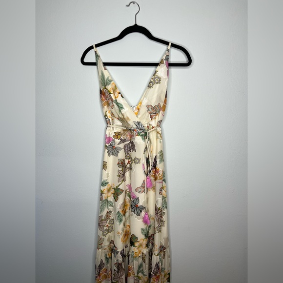 Aakaa | Dresses | Aakaa Long Dress In Small With Flower Print | Poshmark